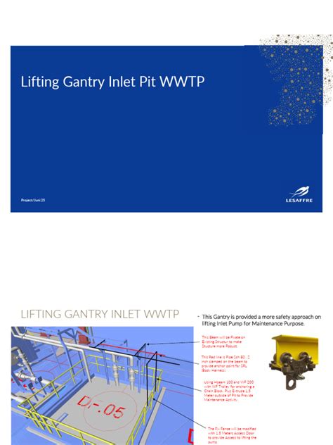 Lifting Gantry Inlet Pit Wwtp Rev 1 Pdf