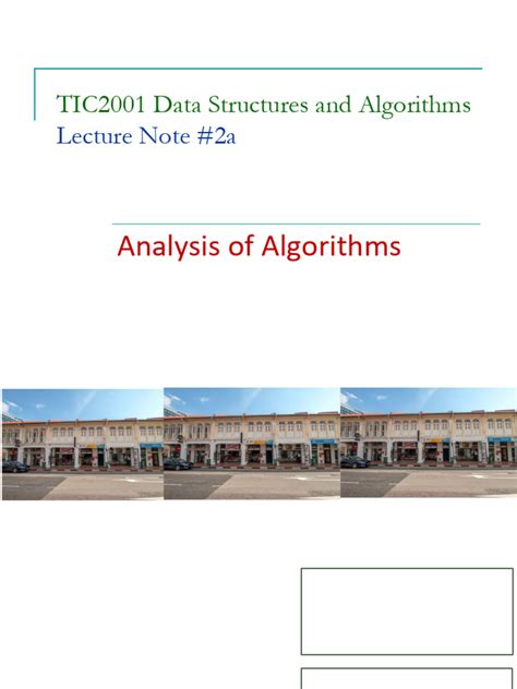 L02a Analysis Of Algorithms 1 Pdf Iteration Mathematical Logic