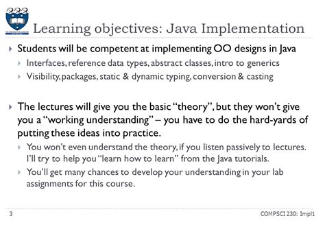 Java Implementation Part 1 S Compsci 230 Software Construction Ppt