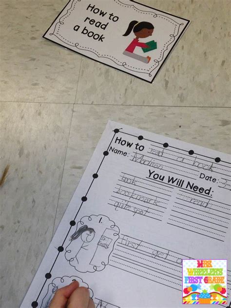 Procedural Writing Mrs Wheeler S First Grade Tidbits Bloglovin