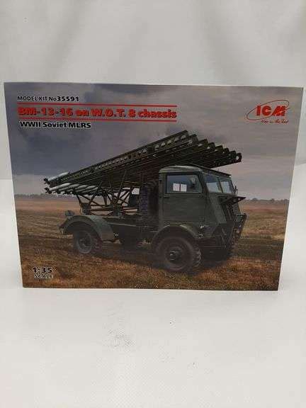 Wwii Soviet Mlrs Model Kit Lexington Online Auction