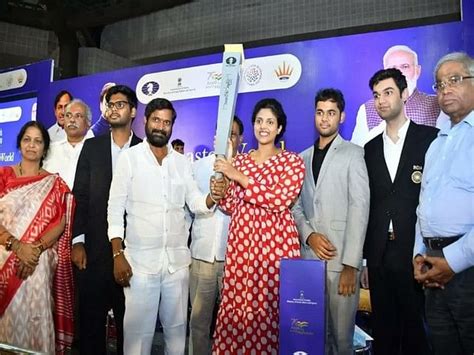 Chess Olympiad Torch Relay Reaches Hyderabad Theprint Anifeed