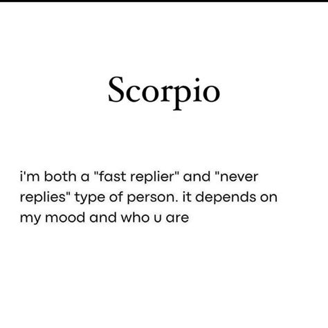 Scorpio Facts