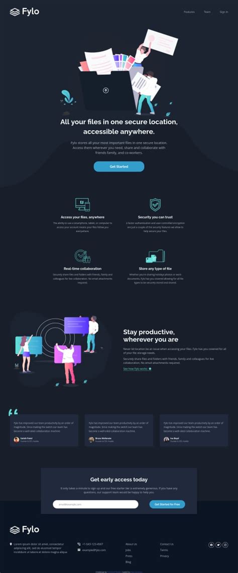 Frontend Mentor Responsive Landing Page Using Html Css And Js Coding Challenge Solution