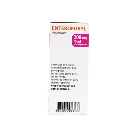 Enterofuryl Syrup 200mg5ml 90ml Pharmazone