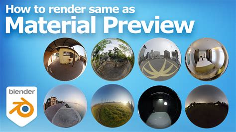 How To Use Blender Default HDRI Same As Material Preview Tutorials Tips And Tricks Blender