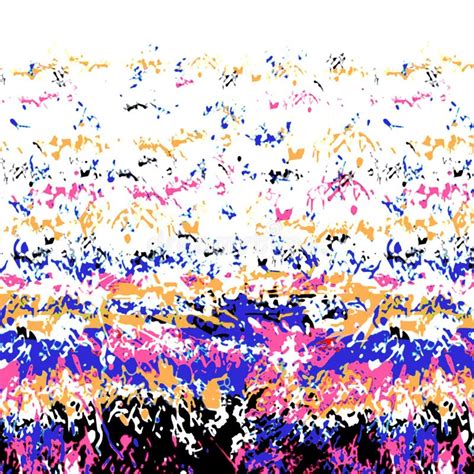 Irregular Rounded Lines Halftone Transition Abstract Background Pattern Stock Illustration