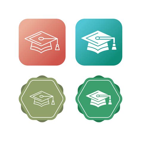 Education Cap Vector Icon 26478642 Vector Art At Vecteezy