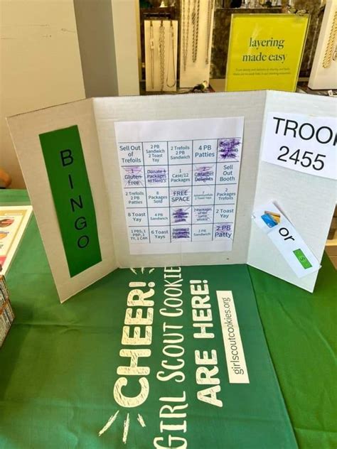 Pin On Girl Scouts Girl Scout Cookies Booth Girl Scout Cookies Girl Scouts