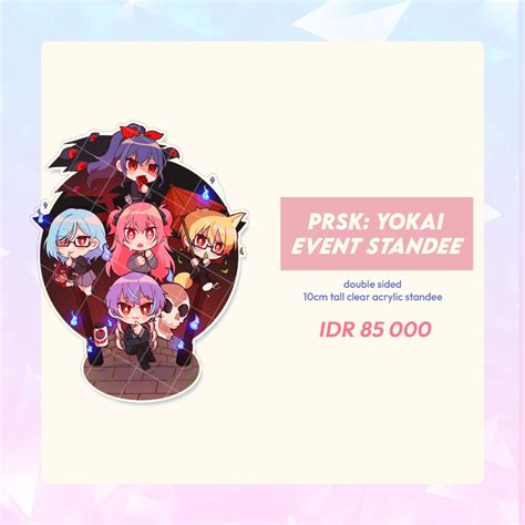 Sekai Project Yokai Event Series Standee Shopee Philippines