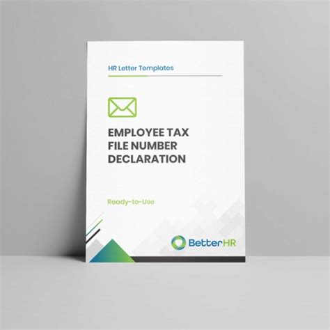 Employee Tax File Number Declaration BetterHR