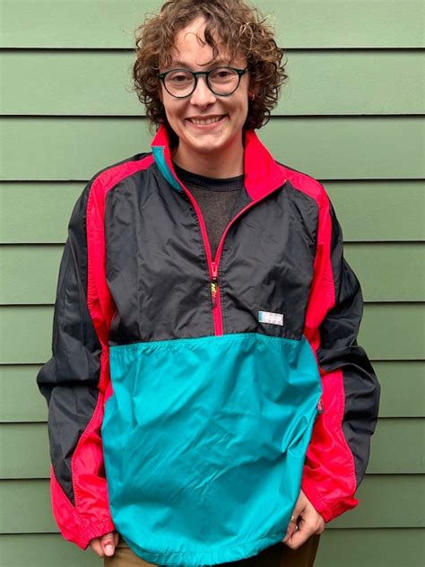 vintage 1980s shell jacket gem