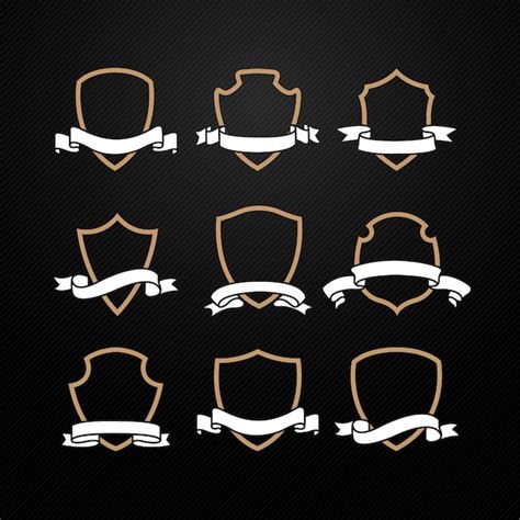 Shield Ribbon Vectors And Illustrations For Free Download