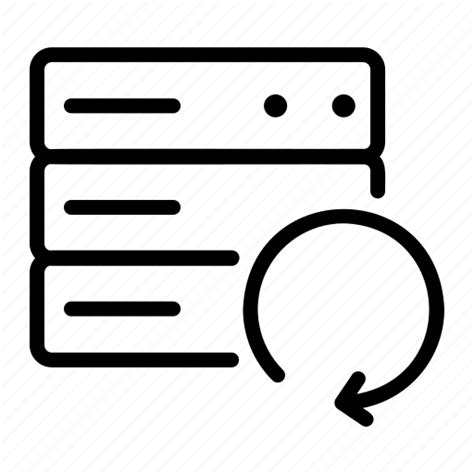 Backup System Server Database Network Data Sync Icon Download On Iconfinder