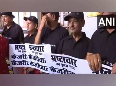 Four Bjp Mlas Marshalled Out From Delhi Assembly Amid Uproar Over Manipur Issue