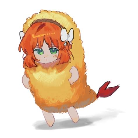 Loveishmael Ishmael Project Moon Limbus Company Project Moon 1girl Bow Chibi Food