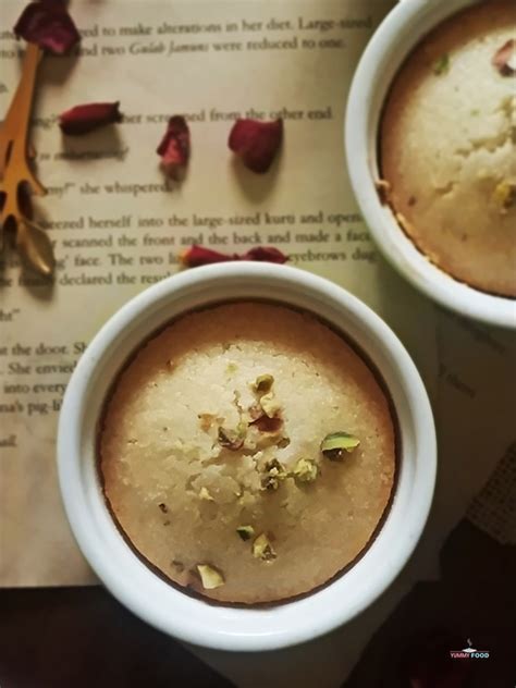 Eggless Sooji Mawa Cake