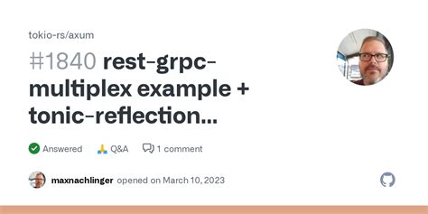rest grpc multiplex example tonic reflection question · tokio rs axum