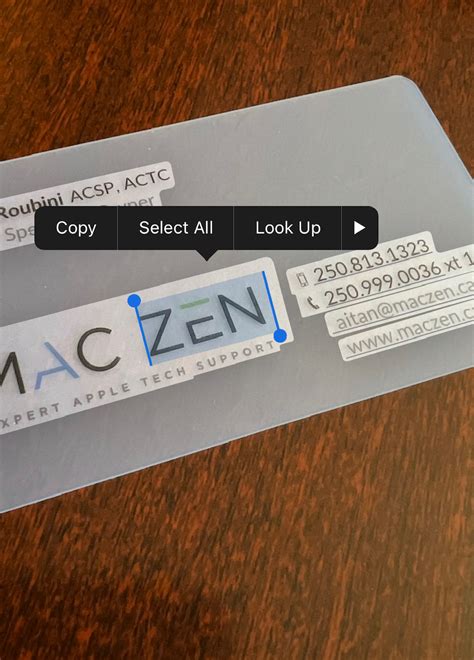 Is LIVE TEXT In IOS The Feature You Ve Been Waiting For Mac Zen Consulting