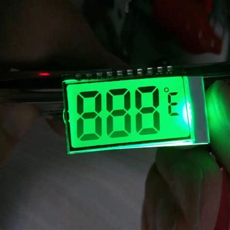 Low Cost Custom Tn Stn Htn Fstn Liquid Crystal Display Transmissive Negative Smart Thermostat