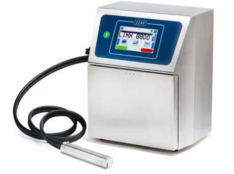 Linx 8840 Continuous Inkjet Printer Mek Capacityprintmin 100 At