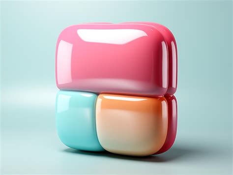 Premium Ai Image 3d Bubble