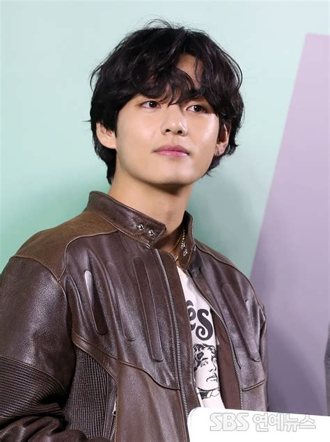 [e포토] 방탄소년단 뷔 서준이 형 응원 왔어요