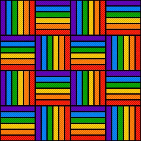 Seamless Pattern Rainbow For Fabriccheckerboard Rainbow 9644362 Vector Art At Vecteezy