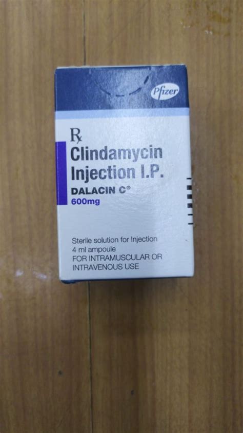 Dalacin C Clindamycin Injection Ip Manufacturer Pfizer Prescription