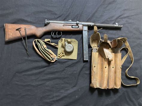 Deactivated Beretta Mod 38 44 M38 Smg With Accessories New Eu
