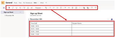 Creating Wikis Within Microsoft Teams E Learning Help Guides