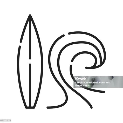 흰색 배경에 검은 선 아이콘을 서핑 익스트림 스포츠 특수 장비가있는 동굴 탐험 웹 페이지 모바일 앱 프로모션에 대한 픽토그램 Ui Ux Gui 디자인 요소입니다 편집 가능한