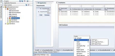 Oracle Fusion Cloud And Oracle Apps Technical Creating Master Detail Form In Oracle Adf