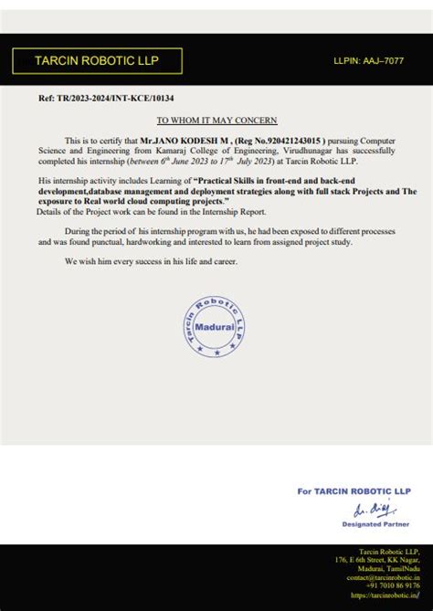 Jano Kodesh On Linkedin Intern In Robotic Company Gained A Good Knowledge