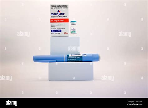 ozempic semaglutide and mounjaro tirzepatide injection diabetes