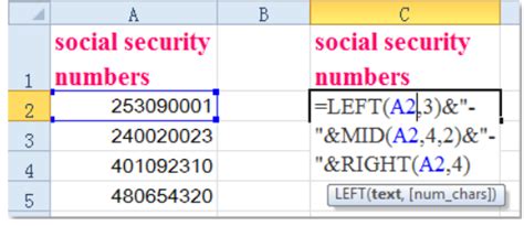How To Add Dashes To Ssn In Excel Earn And Excel