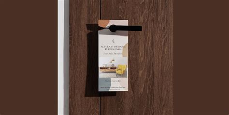 Door Hangers Vistaprint Custom Door Hangers Printing Personalised