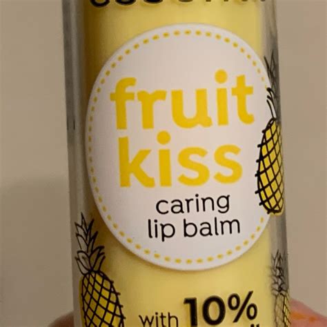 Fruit Kiss Caring Lip Balm 05 Pineapple From Essence Vegan Product