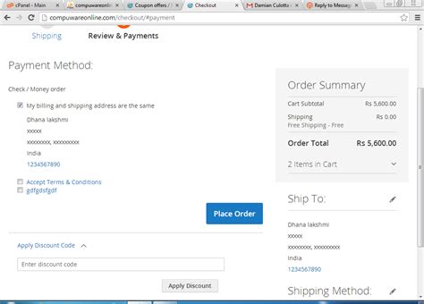 Coupon Code Not Display In Front End Magento Forums