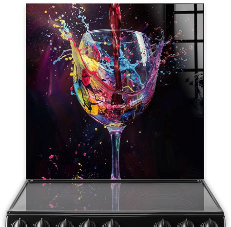 Wine Symphony Printed Splashback Vividsplashbacks