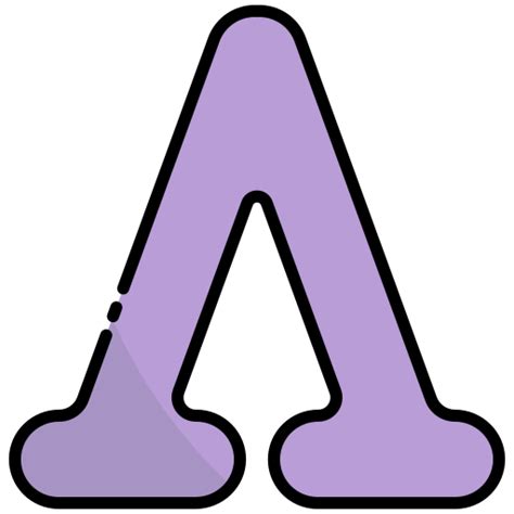 Lambda Generic Outline Color Icon