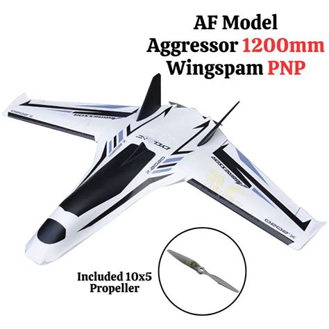 Af Model Aggressor 1200mm Wingspan Epo Fpv Aircraft Rc Airplane Pnp Af Aggressor Shopee Malaysia