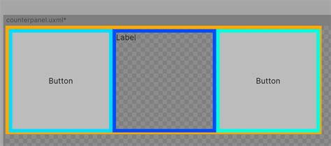 Buttons And Label Dont Fit Inside Visual Element Unity Engine Unity Discussions