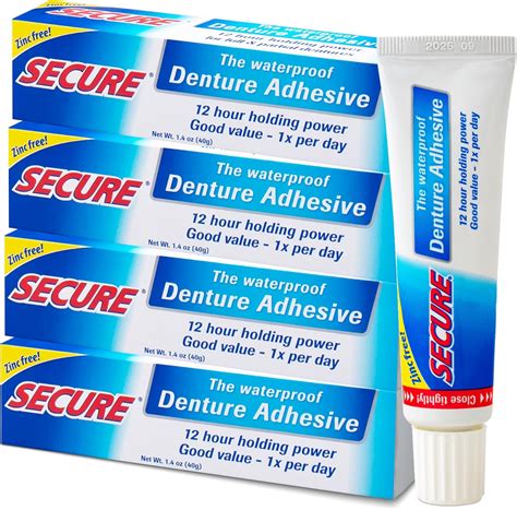 Zinc Free Powder Denture Adhesive At Barry Burson Blog