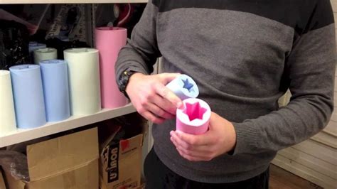 Силиконовые формы для резных свечей - YouTube