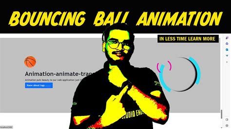 Bouncing Ball Animation Animation With Html And Css Bouncing Ball