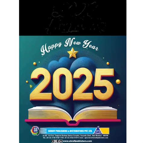 Happynewyear2025 Shroff Publishers And Distributors Pvt Ltd