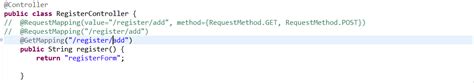 Spring 6 Getmapping Postmapping