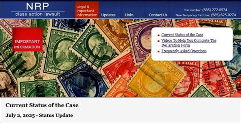 Nrp Class Action Lawsuit Status Update July 2 2025