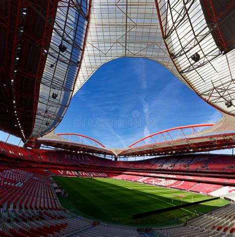 Estadio Da Luz The Home Stadium Of Sl Benfica Is Getting Ready For New